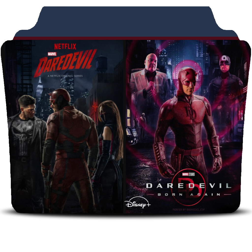 Daredevil/Daredevil Born Again Folder Icon by HGT881022 on DeviantArt