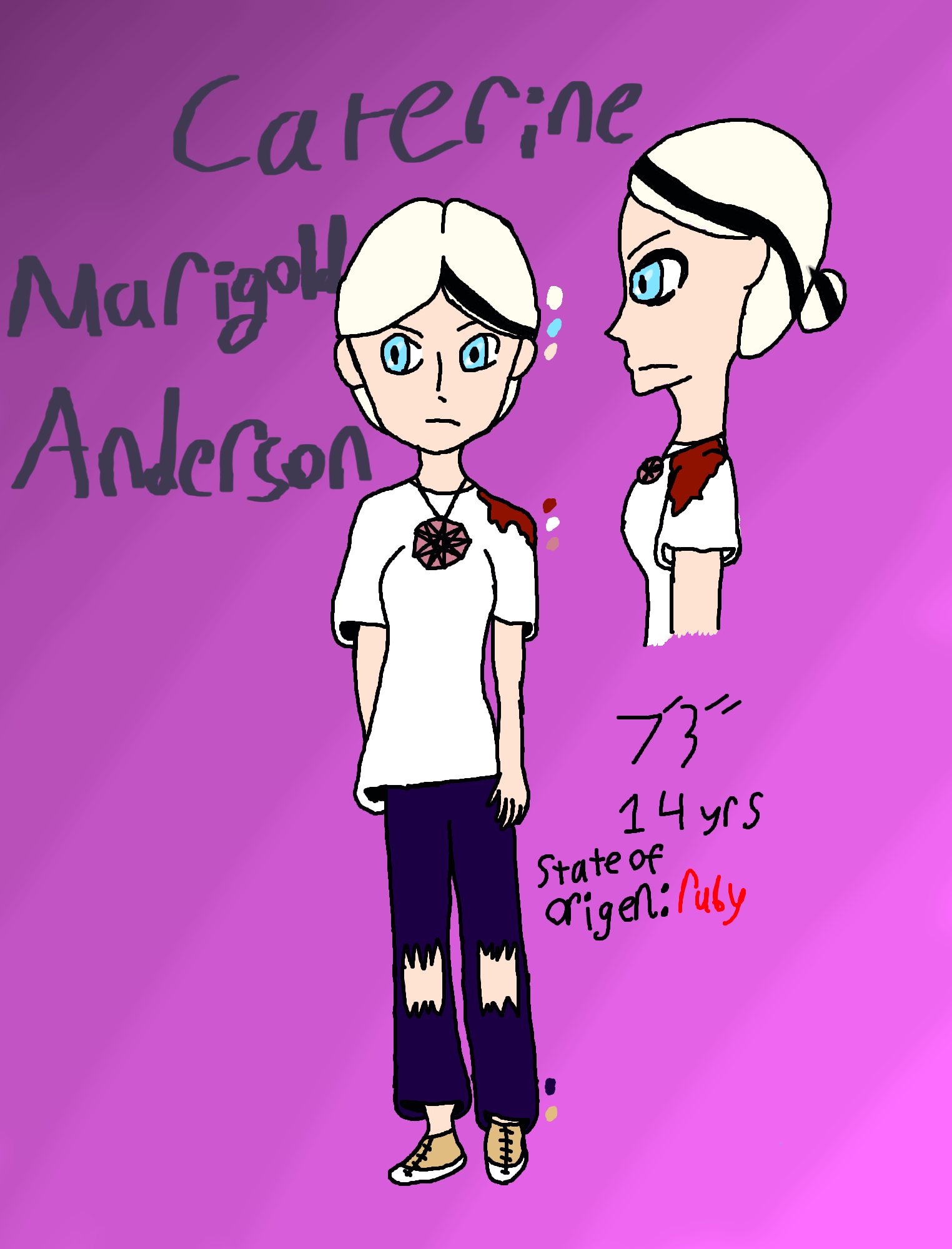 oc reference sheet. by puppyinabox on DeviantArt