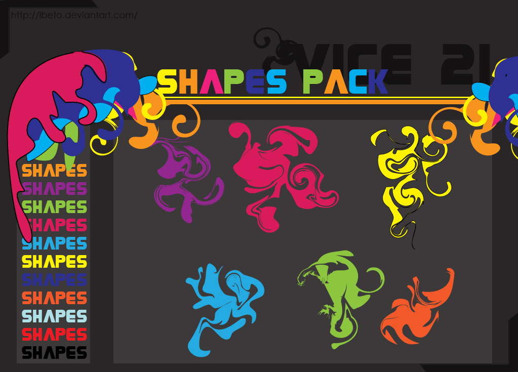 Shapes Pack by R3volver1 on DeviantArt