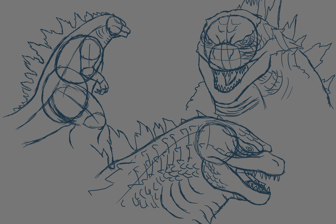 Godzilla Photoshop Practice by Johng117 on DeviantArt