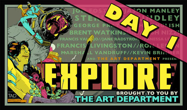 EXPLORE: An Introduction to TAD, Day 1 by theartdepartment on DeviantArt