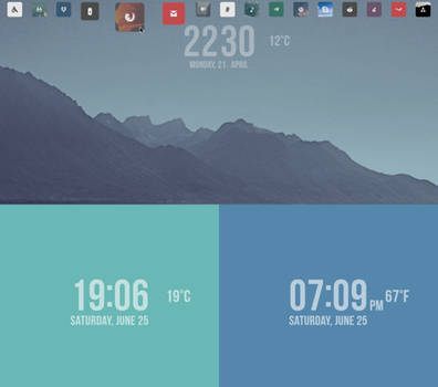 Rainmeter : Litestep : Samurize on Light-X-Customizers - DeviantArt