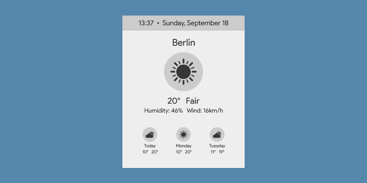 Sunny | WORKING | Rainmeter Suite v2.1 by fuckyeahlucas on DeviantArt