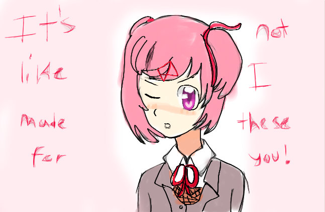 Natsuki- Doki Doki Literature Club by ThatOneNeko-Chan on DeviantArt