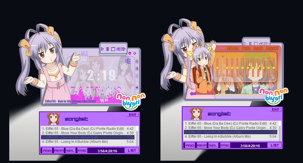 Renge Winamp Skin by Rink408 on DeviantArt