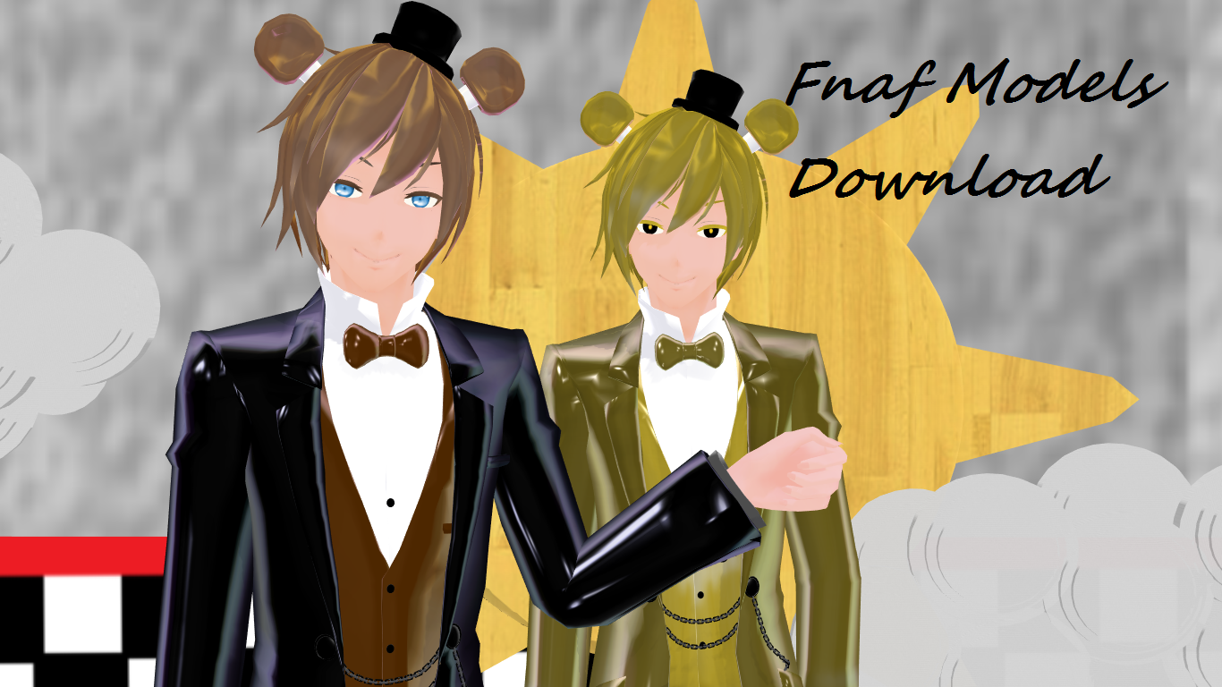 MMD Fnaf (Model DL) by K-chann on DeviantArt