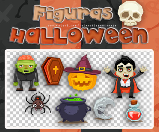 Packs De Figuras Halloween by RatoncitaDeAcevedo on DeviantArt