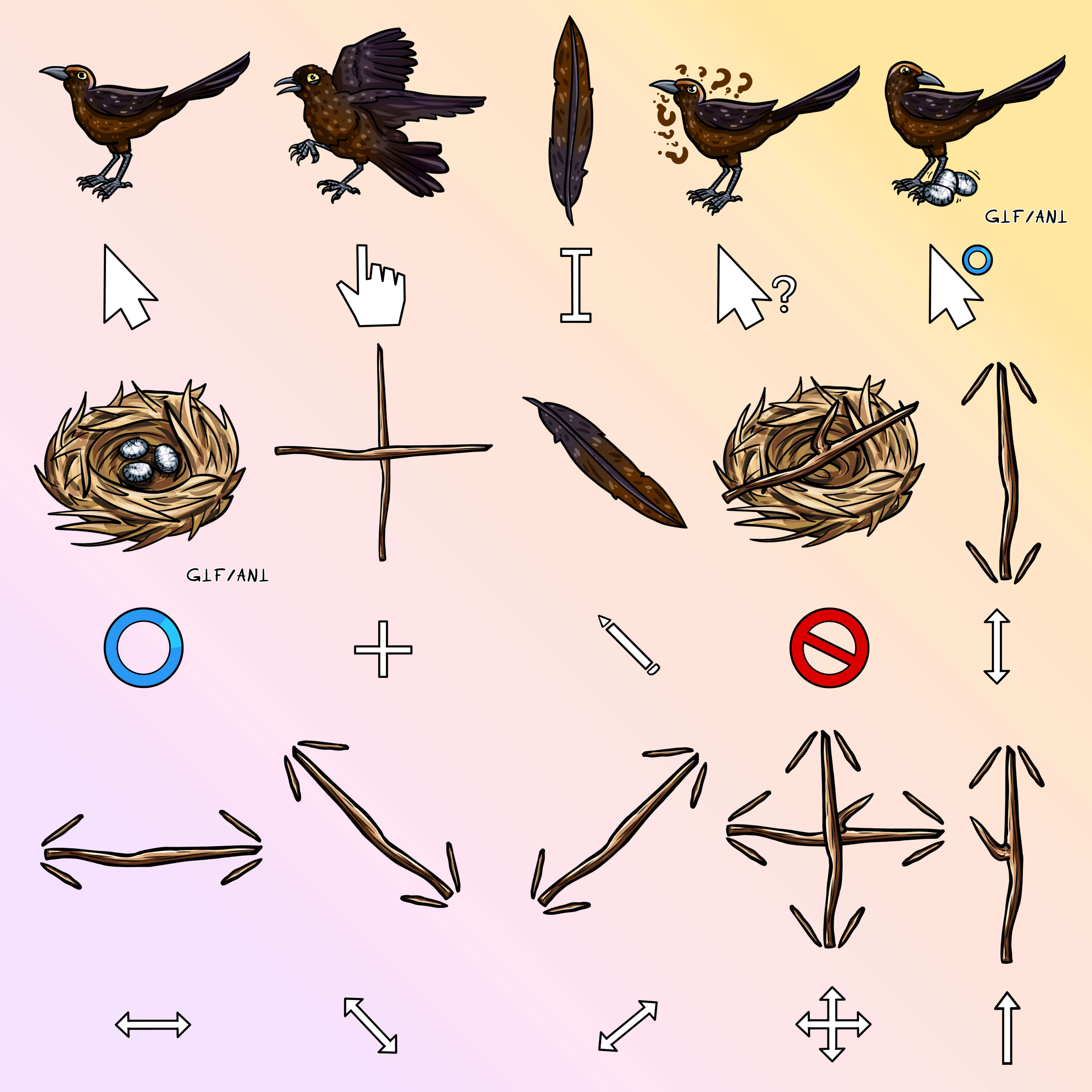 Cursor-Zanate F by marnadnay on DeviantArt