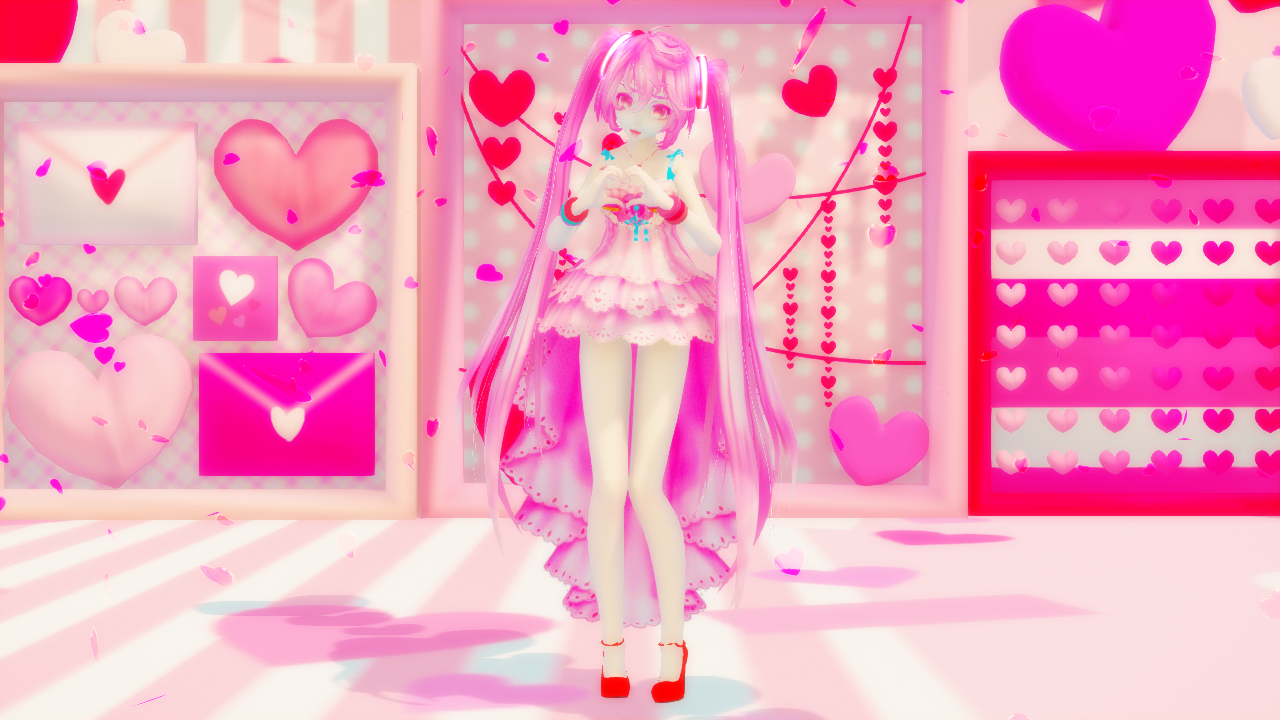 Lovey Pinky Moe Miku by Magentacordia on DeviantArt