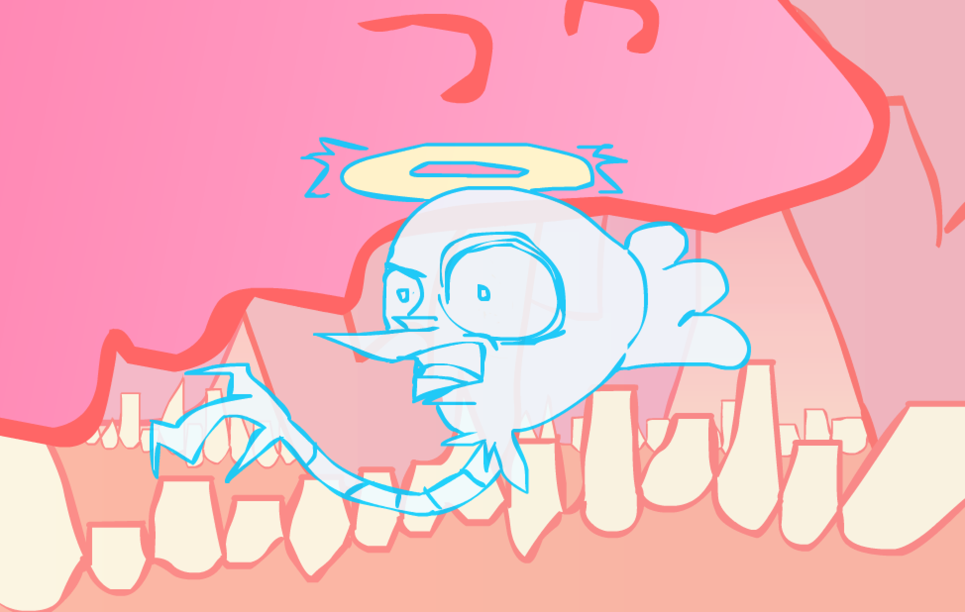 Unibird's demise by alexinwherever on DeviantArt