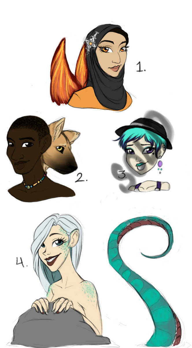 Monster Adoptables 2 - Open - 1 left by Avian234 on DeviantArt