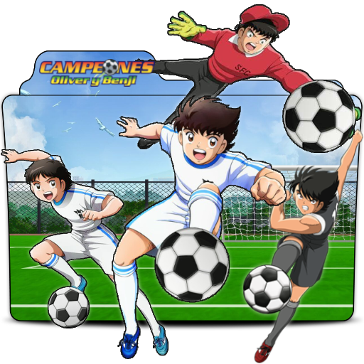 Captain Tsubasa - Oliver y Benji folder icon by rickybuyo on DeviantArt
