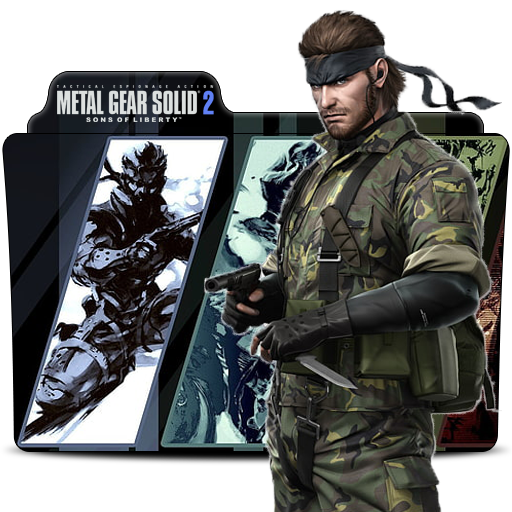 Metal Gear Solid 2 Sons of Liberty folder icon by rickybuyo on DeviantArt