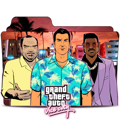 GTA Vice City folder icon by rickybuyo on DeviantArt