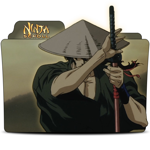 Ninja Scroll (1993) folder icon by rickybuyo on DeviantArt