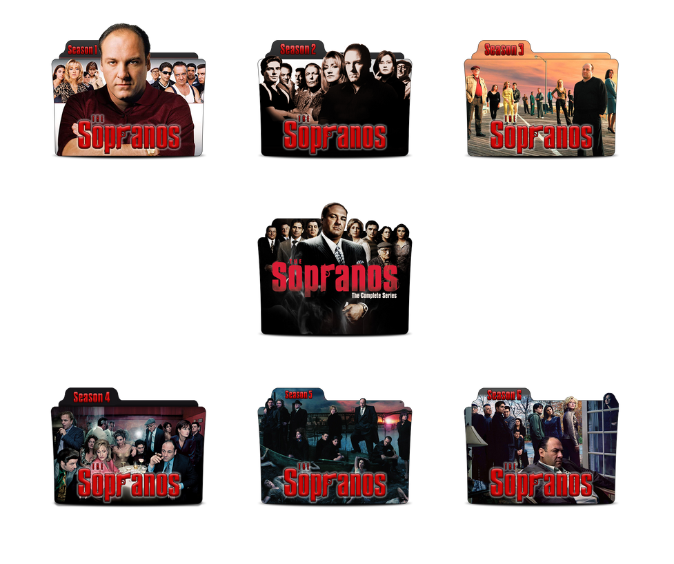 The Sopranos complete series folder icon by rickybuyo on DeviantArt