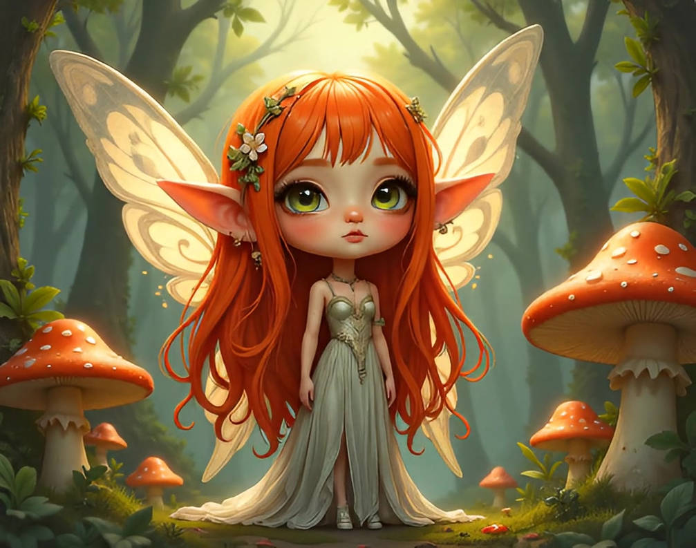 The Enchanted Fairy's Gaze - Ai Animation Video by jeffdoute on DeviantArt