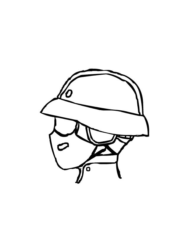 Coalition soldier head by Cortex-Command on DeviantArt