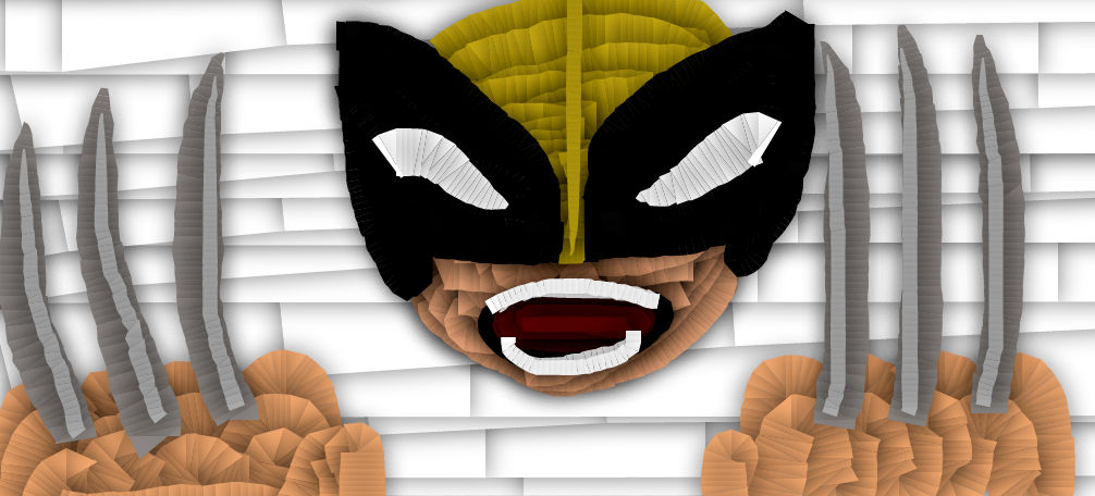 Paper Wolverine by SHORTCIRCUITS on DeviantArt