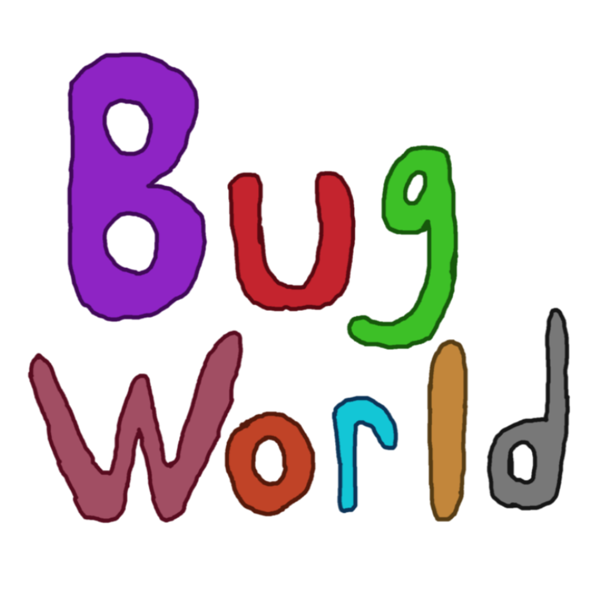 Bug World Logo (2017-2018) by ChalkBugs on DeviantArt