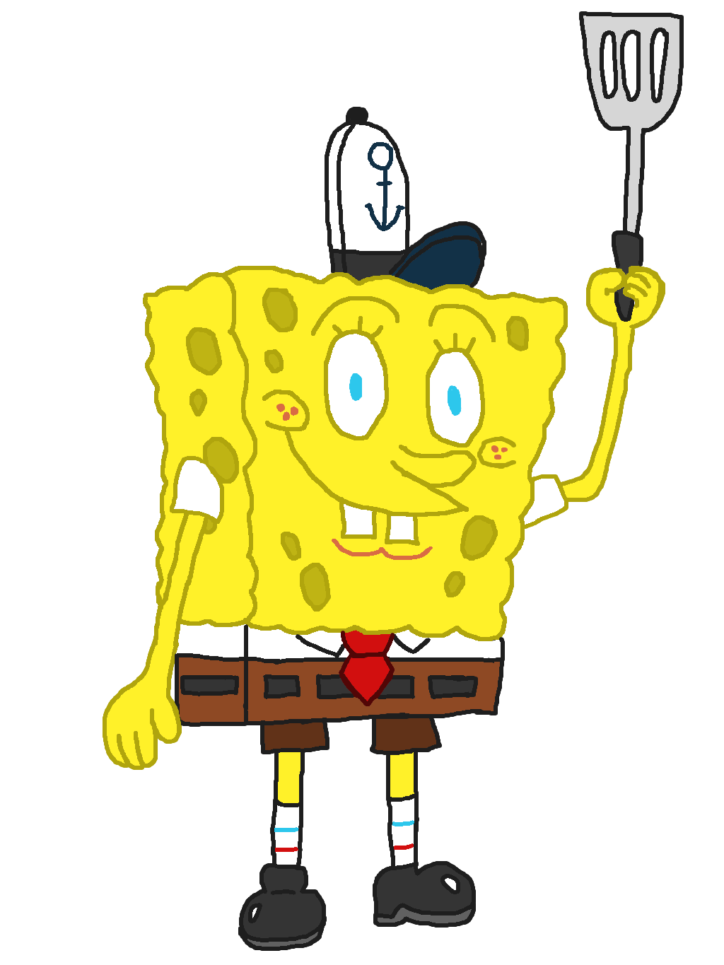 SpongeBob SquarePants (Bug World Style) by ChalkBugs on DeviantArt