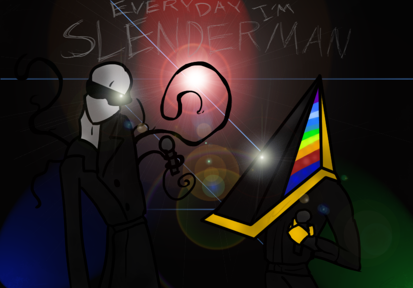 Everyday I'm Slenderman by Jinbeizamezama on DeviantArt