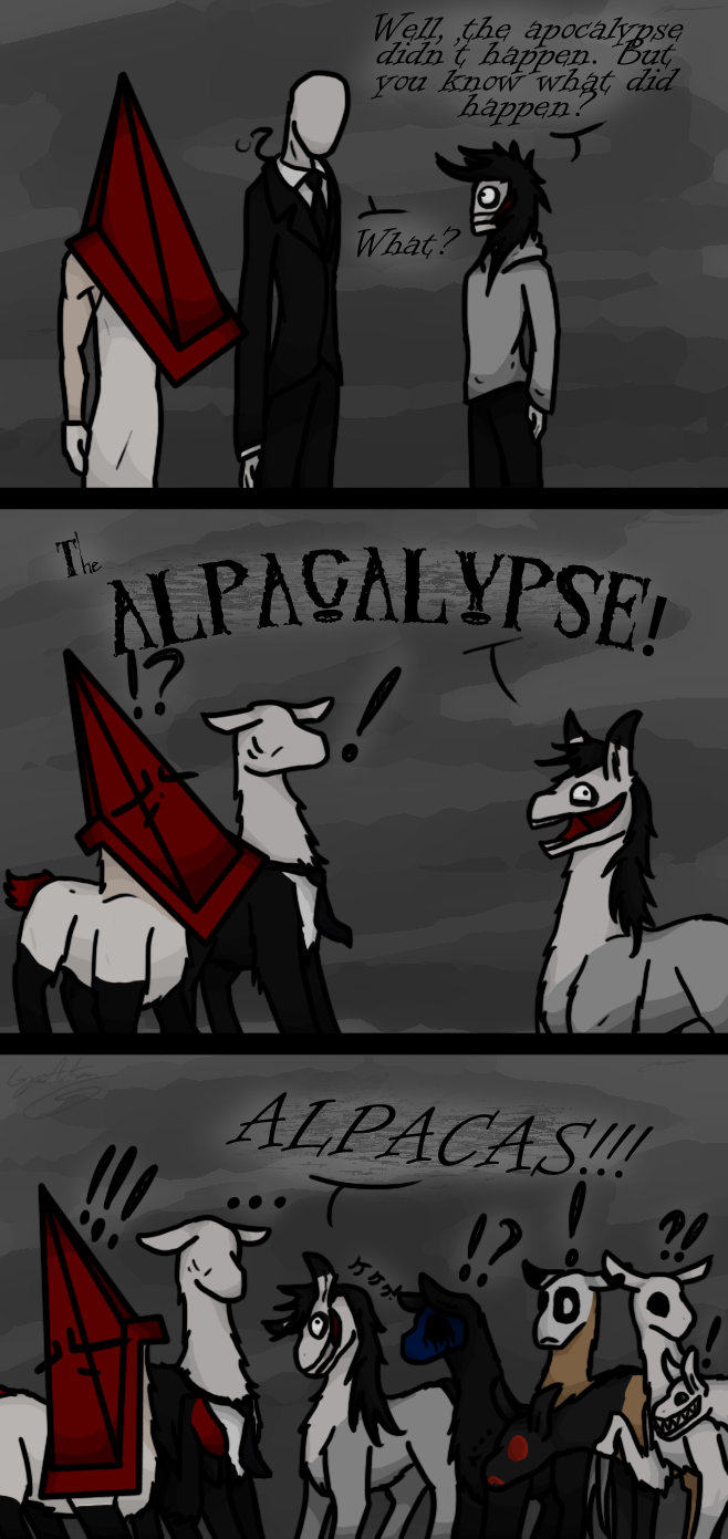 Alpacalypse by Jinbeizamezama on DeviantArt