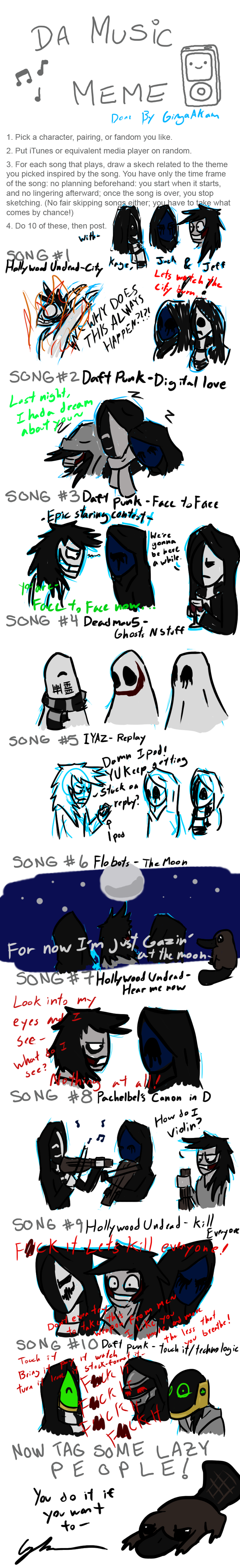 Music meme by Jinbeizamezama on DeviantArt