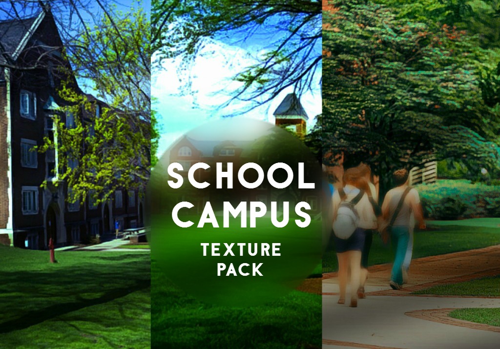 School Campus Texture Pack by mikaelsonx on DeviantArt