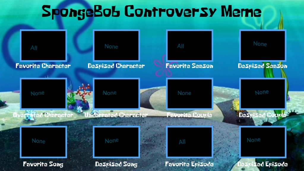 Spongebob Controversy Meme by Th3M4nW1thN0N4m3 on DeviantArt