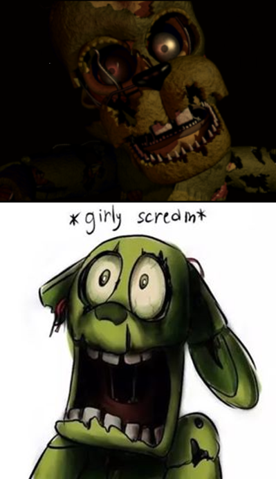Springtrap's Greatest Fears 01 by Th3M4nW1thN0N4m3 on DeviantArt