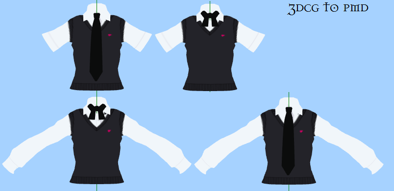 MMD UniformA-D -DOWNLOAD by MMDFakewings18 on DeviantArt