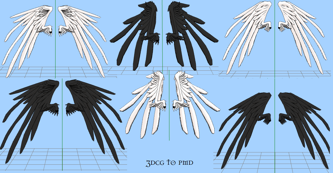 Anime Bone Wings