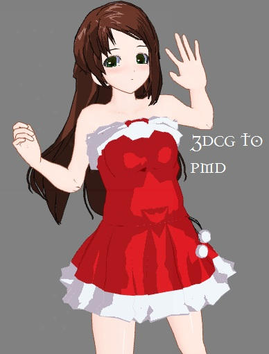 MMD- Santa Lady -DOWNLOAD by MMDFakewings18 on DeviantArt