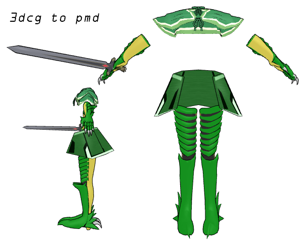 MMD- Lizard Set- DL by MMDFakewings18 on DeviantArt