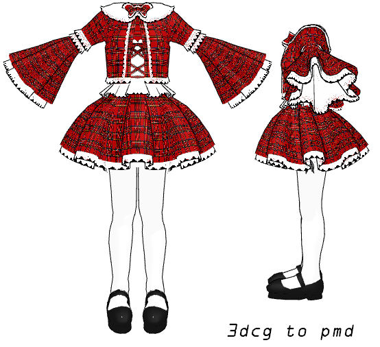 MMD- Plaid Set -DL by MMDFakewings18 on DeviantArt