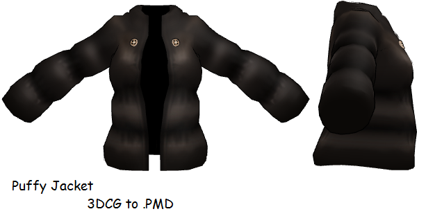 MMD- Puffy Jacket -DL by MMDFakewings18 on DeviantArt