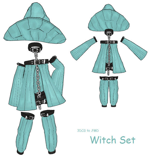 MMD- Belt Witch Set -DL by MMDFakewings18 on DeviantArt
