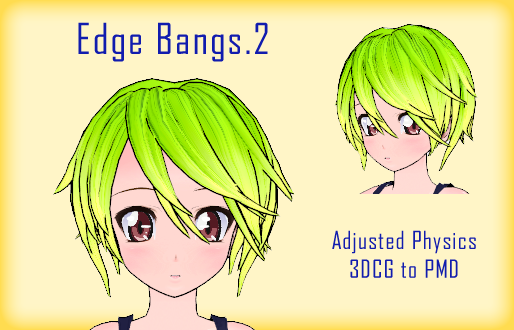 MMD- Edge Bangs.2 -DL by MMDFakewings18 on DeviantArt