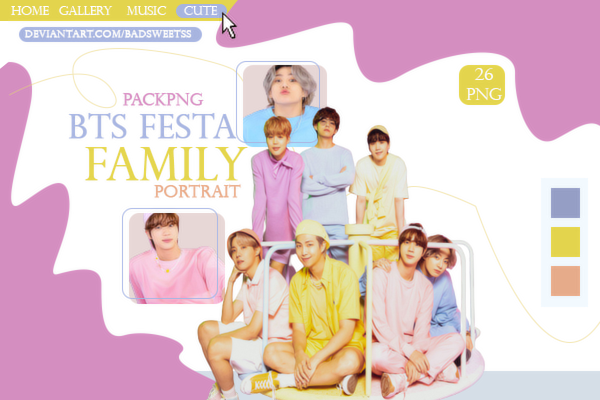 Packpng Bts Festa Family Portrait By Badsweets by badsweetss on DeviantArt