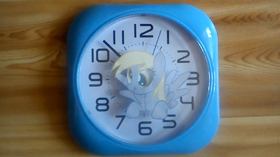 Derpy Hooves Clock (Gift for Mao-Ookaneko) by Fox-ter on DeviantArt