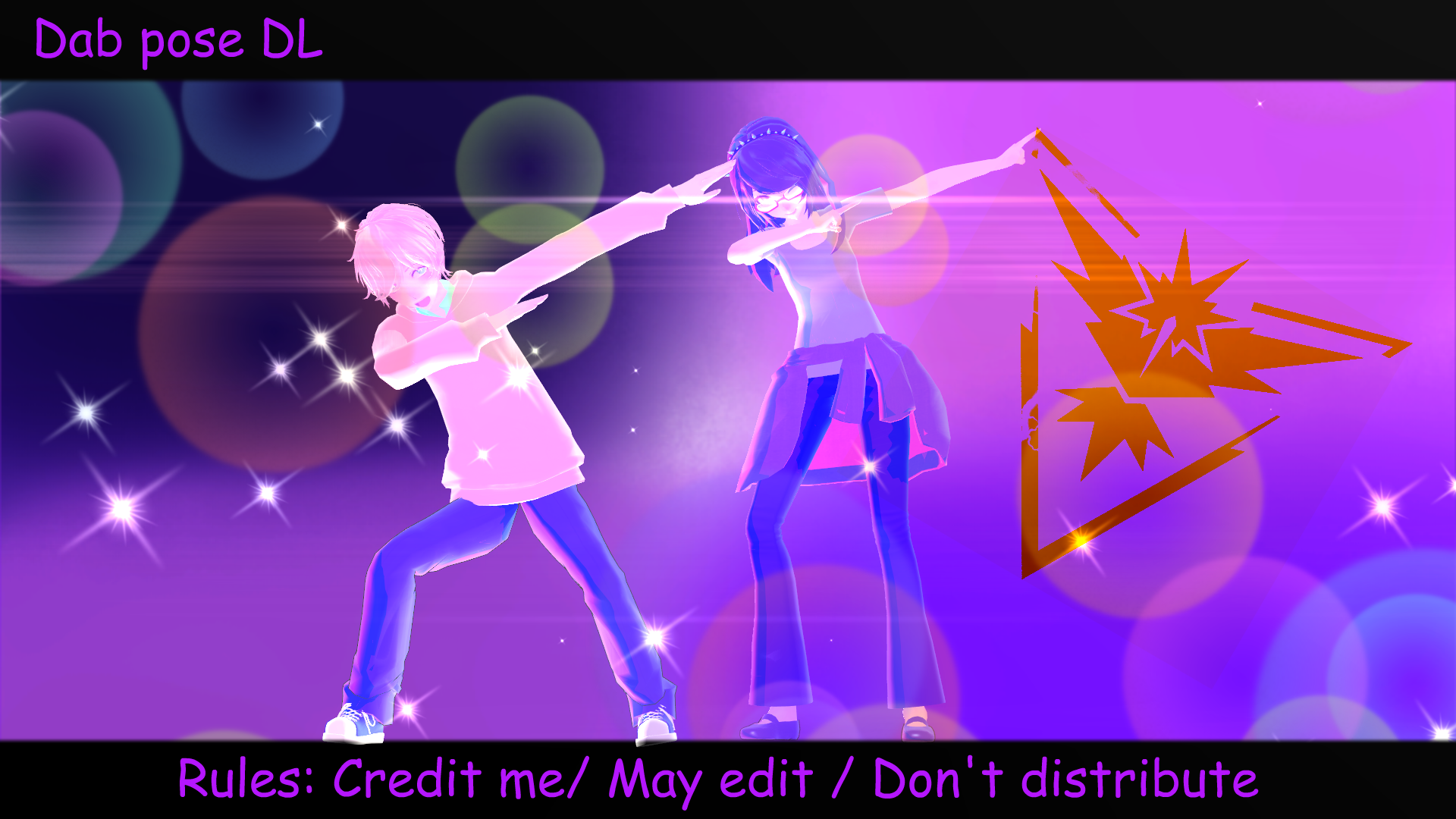 Dab pose DL by SmolSpoon on DeviantArt