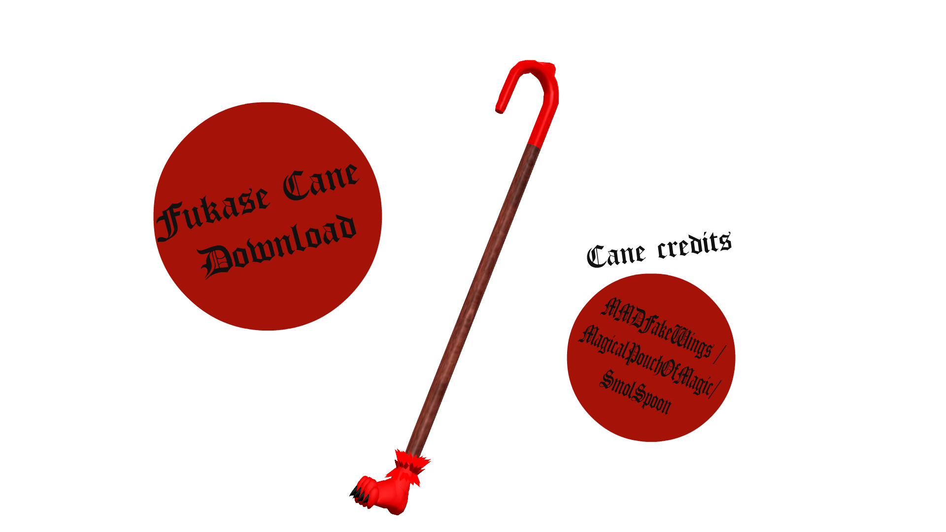 Fukase Cane DL by SmolSpoon on DeviantArt