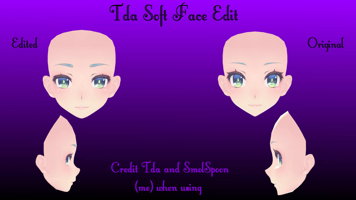Tda Soft Face Edit DL by SmolSpoon on DeviantArt