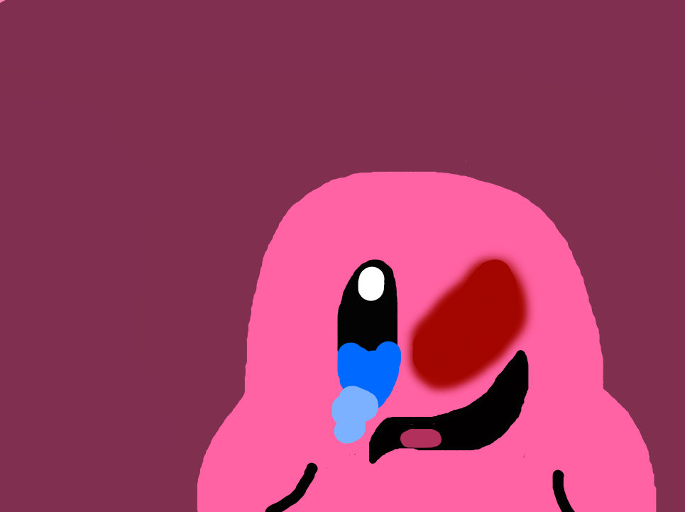 Kirby's two sides by worldofcaitlyn on DeviantArt
