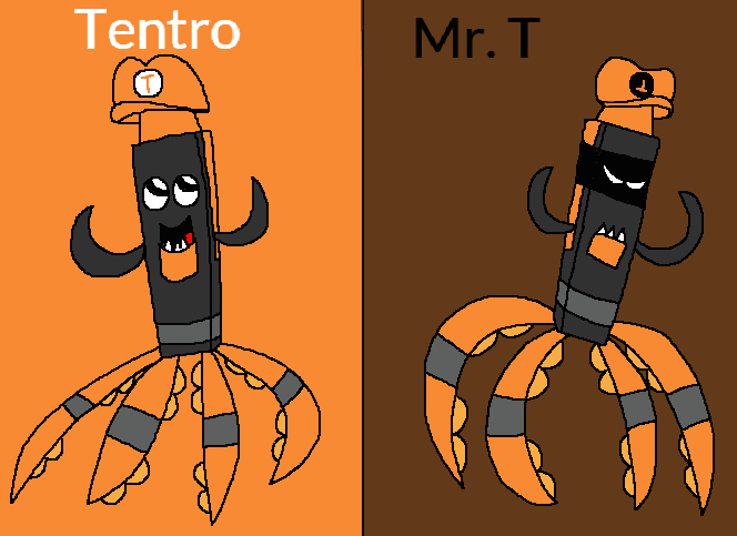 Mixels - Tentro as Luigi and Mr. L by worldofcaitlyn on DeviantArt