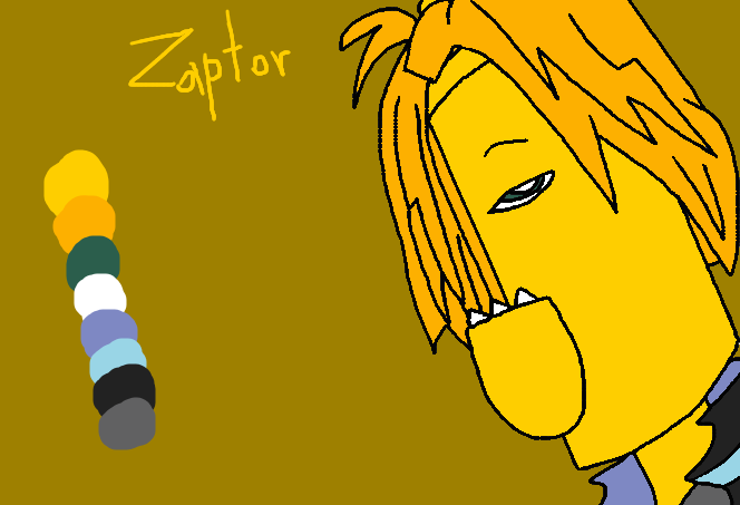 Mixels - Anime Zaptor by worldofcaitlyn on DeviantArt