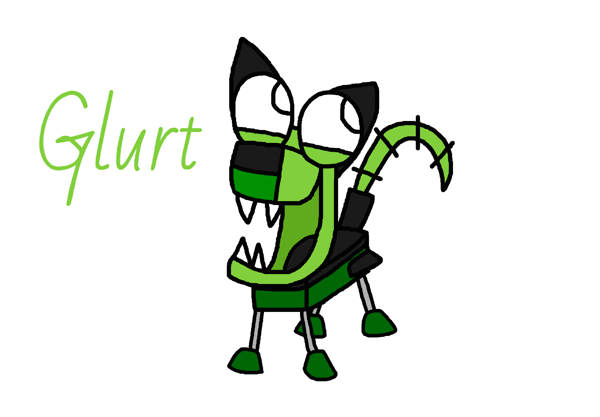 Mxls - Glurt DA Muro drawing by worldofcaitlyn on DeviantArt