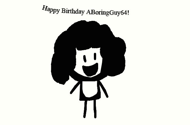 Happy Birthday ABoringGuy64! by worldofcaitlyn on DeviantArt