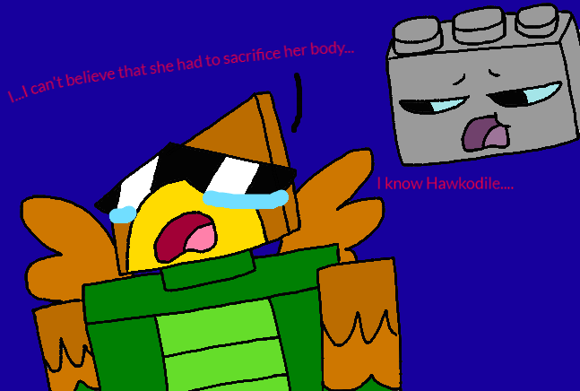 UNKY - Rick Comforts Hawkodile by worldofcaitlyn on DeviantArt